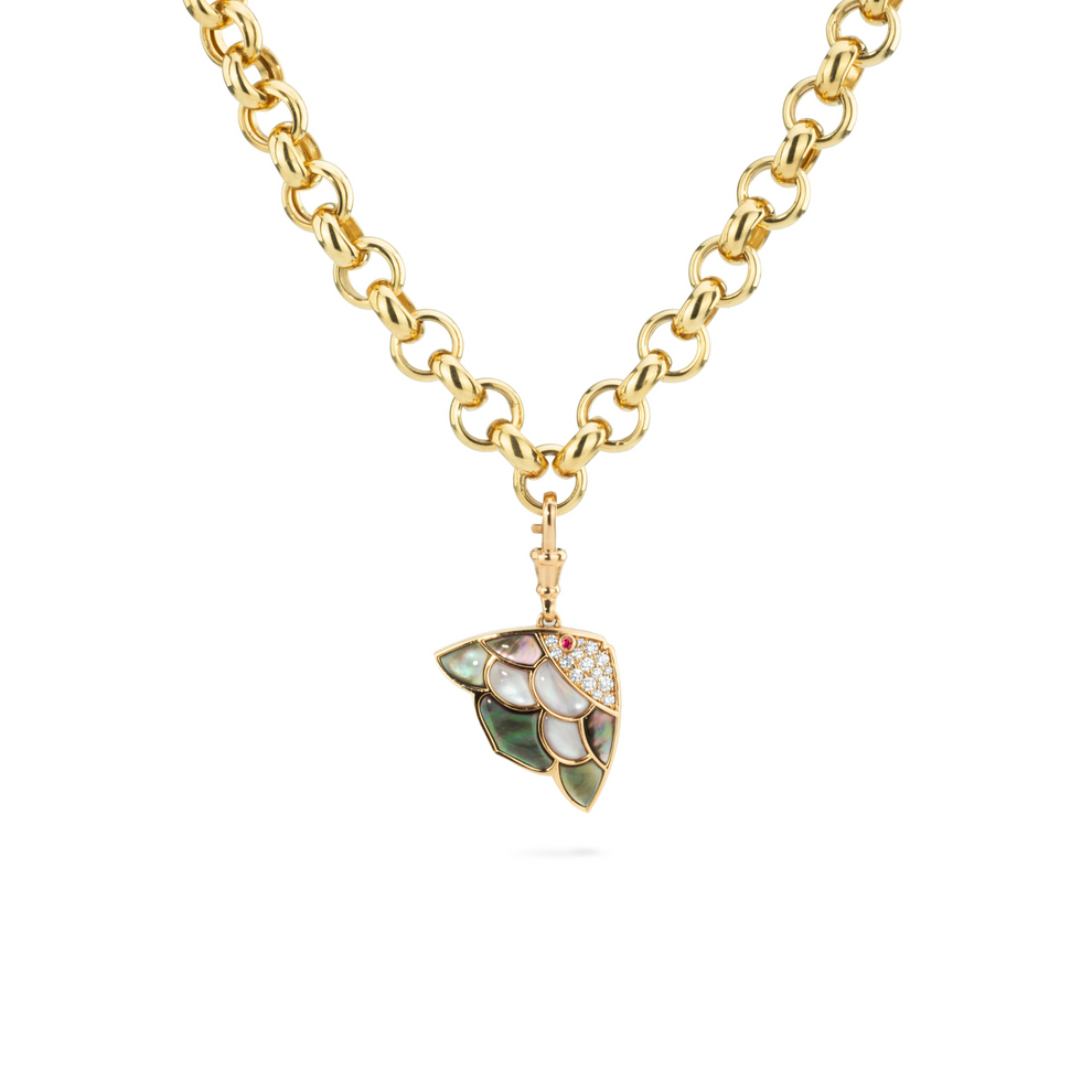 Shimmer Fish Charm | LunaFlo London Jewellery